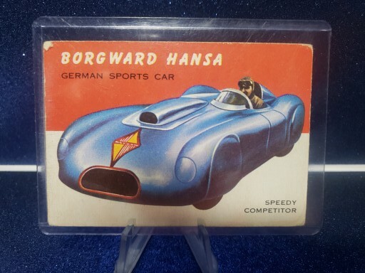 Borg Ward Hansa German Sports Car Topps 1954 Trading Card #34 VG | eBay