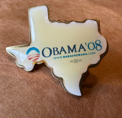 President Barack Obama 2008 Campaign Texas State Lapel Pin '08 | eBay