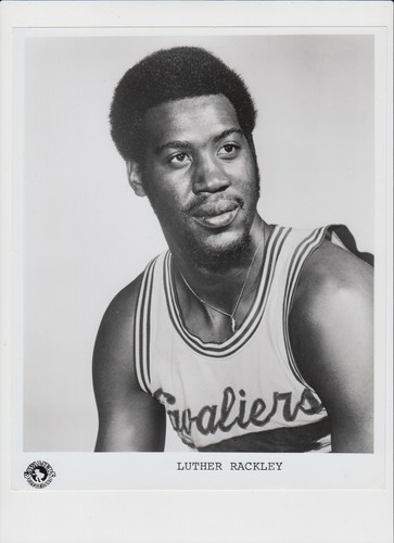 1970/71 LUTHER RACKLEY CLEVELAND CAVALIERS ORIGINAL 8X10 TEAM ISSUED ...