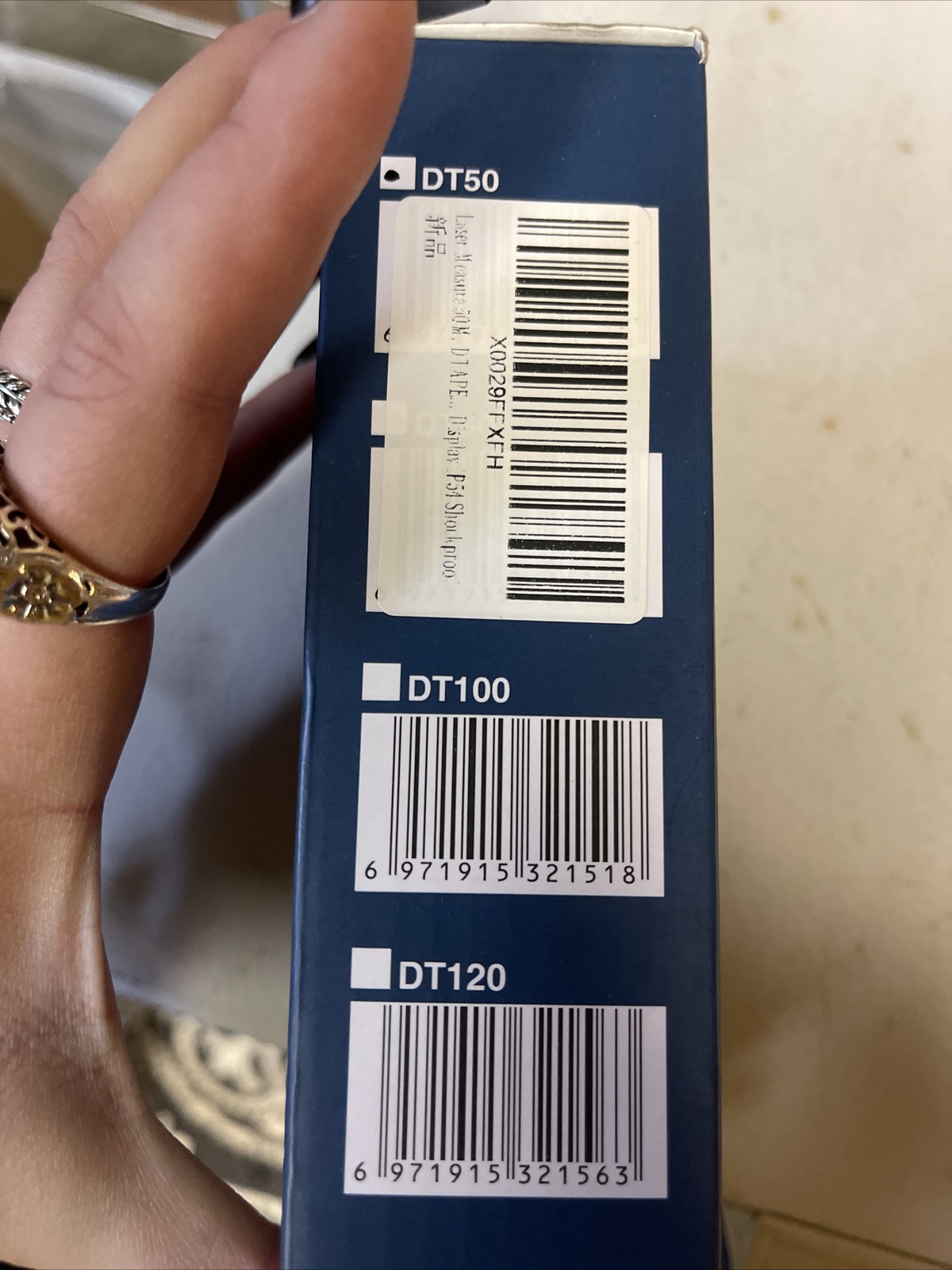 Laser Measure 165ft DTAPE DT50 Laser Distance Meter 50M Portable | eBay