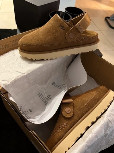 UGG Women's Goldenstar Clogs Color: Hickory Us | eBay