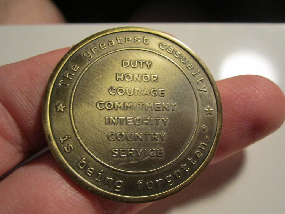 2015 WOUNDED WARRIOR CHALLENGE COIN BBA17A | eBay