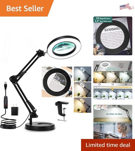 Versatile LED Magnifying Lamp - Ideal for Hobbies - Multi-Purpose ...