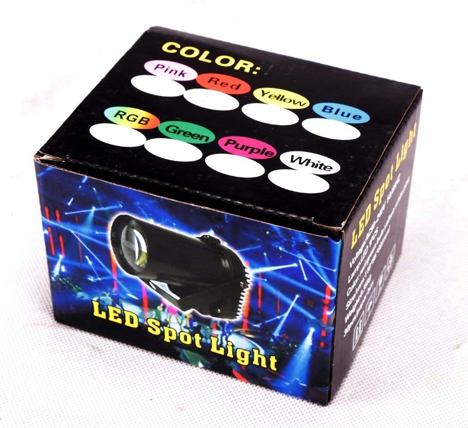 Spotlight for Disco Ball Lights Pin Spot Light, White Led Beam Pinspot ...