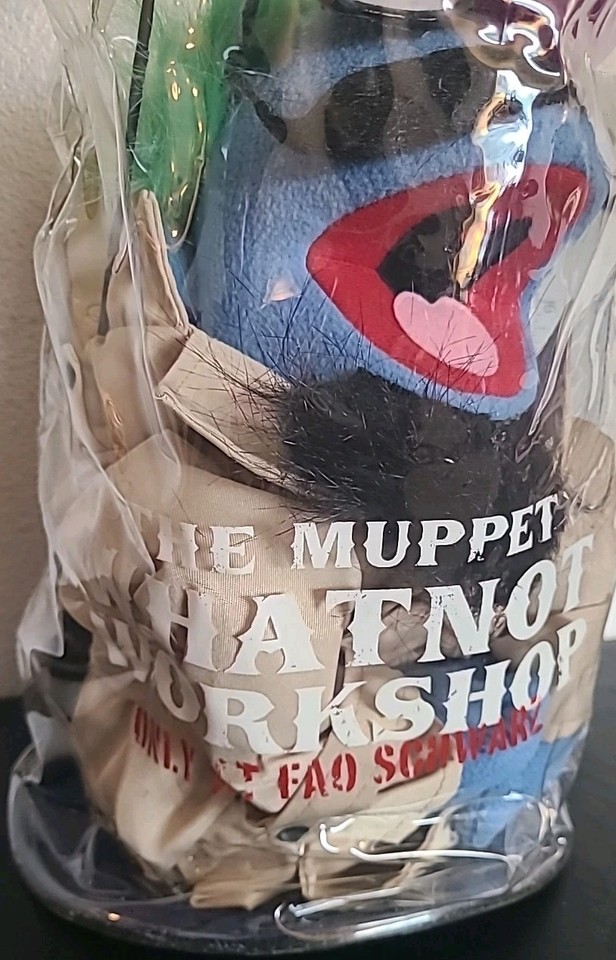 The Muppets 2012 Whatnot Workshop Blue Puppet FAO Schwarz W ...