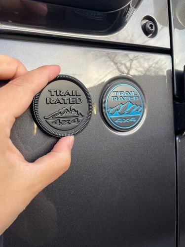 1 (ONE) 18-24 WRANGLER JL GLADIATOR FULL BLACK TRAIL RATED FENDER ...