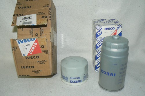 IVECO kit filtre gasoil 2996762 2992300 pièce 100 % origine original ...