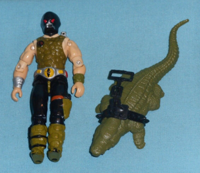 GI G.I. Joe gijoe CROC MASTER #2 with crocodile buddy and leash only | eBay
