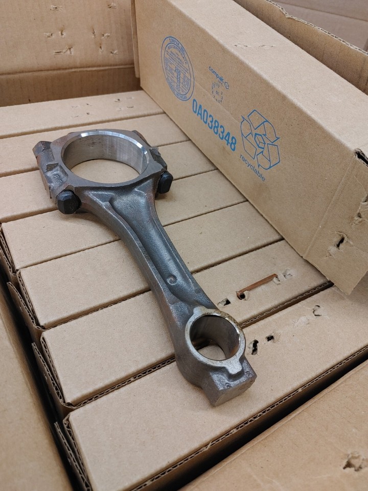 NOS GM BBC Chevy Chevelle LS6 454 7/16 Dimple Press Pin Connecting Rods ...