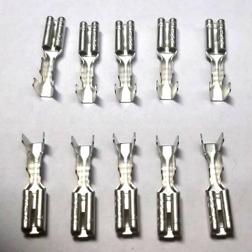 2.2mm Female Crimp Connectors Spade Terminal X10 Mini Toggle Switch ...
