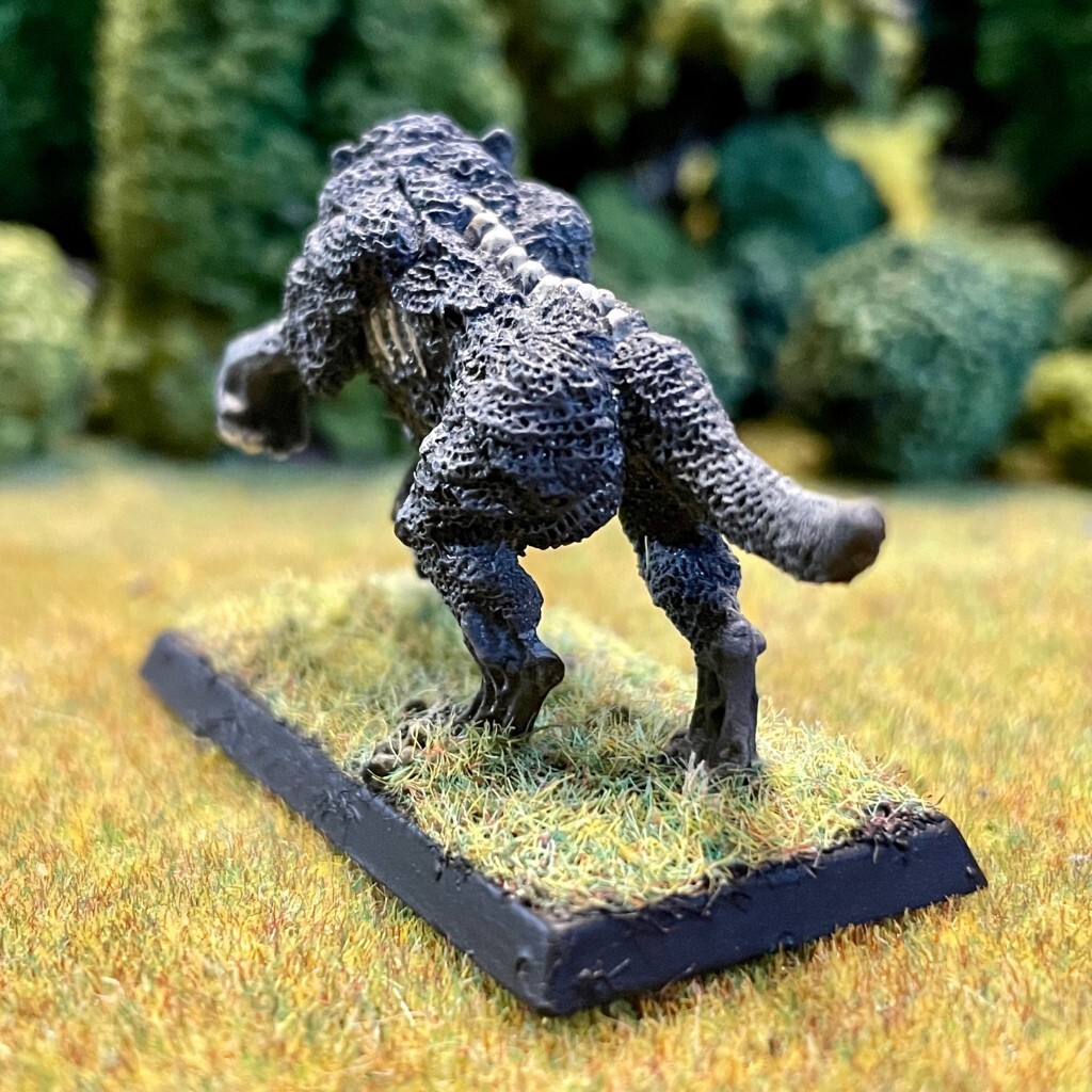 Dire Wolves Pack Leader 1 Painted Miniature Vampire Counts | eBay