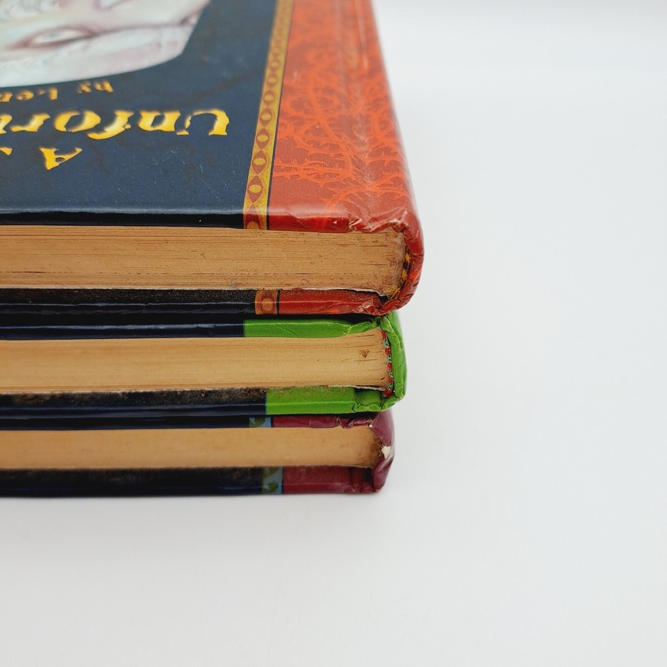 Lemony Snicket A series of unfortunate events books 1-3 bundle Hard ...