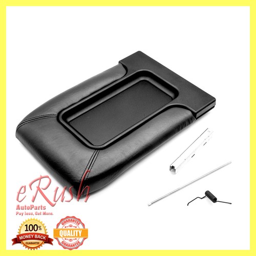 FOR 99-06 CHEVY SILVERADO GMC SIERRA BLACK CENTER CONSOLE BOX ARM REST ...