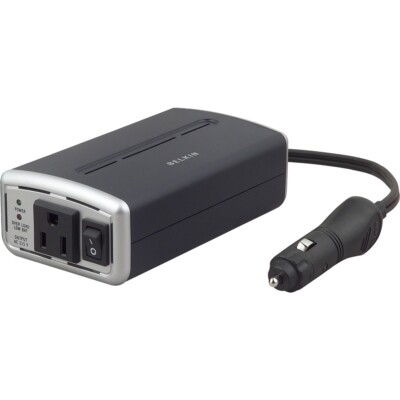 BELKIN AC Anywhere Portable Power Inverter F5C400 110v Outlet Adapter ...