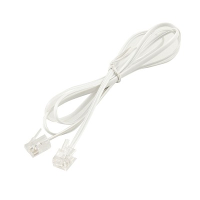 6P2C RJ11 to RJ11 Clear Module Telephone Extend Cord 39.4" | eBay