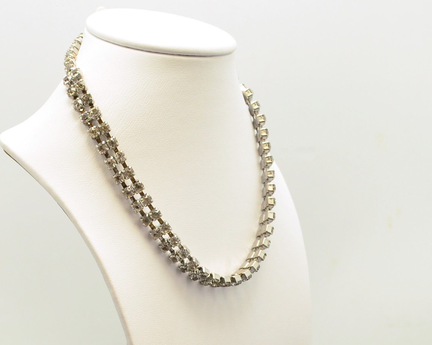 STERLING SILVER CZ VERY NICE CHAIN NECKLACE #FMT005 | eBay