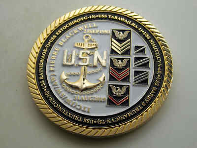 USN ITC PLERRE BLACKWELL CHALLENGE COIN | eBay