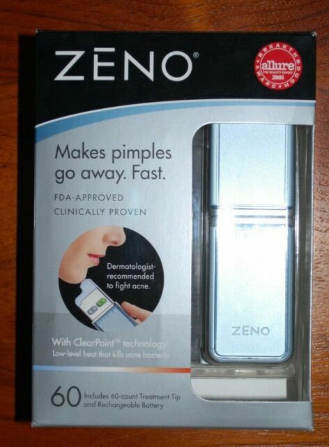 Zeno Acne Clearing Device With 60ct Treatment Tip for sale online | eBay