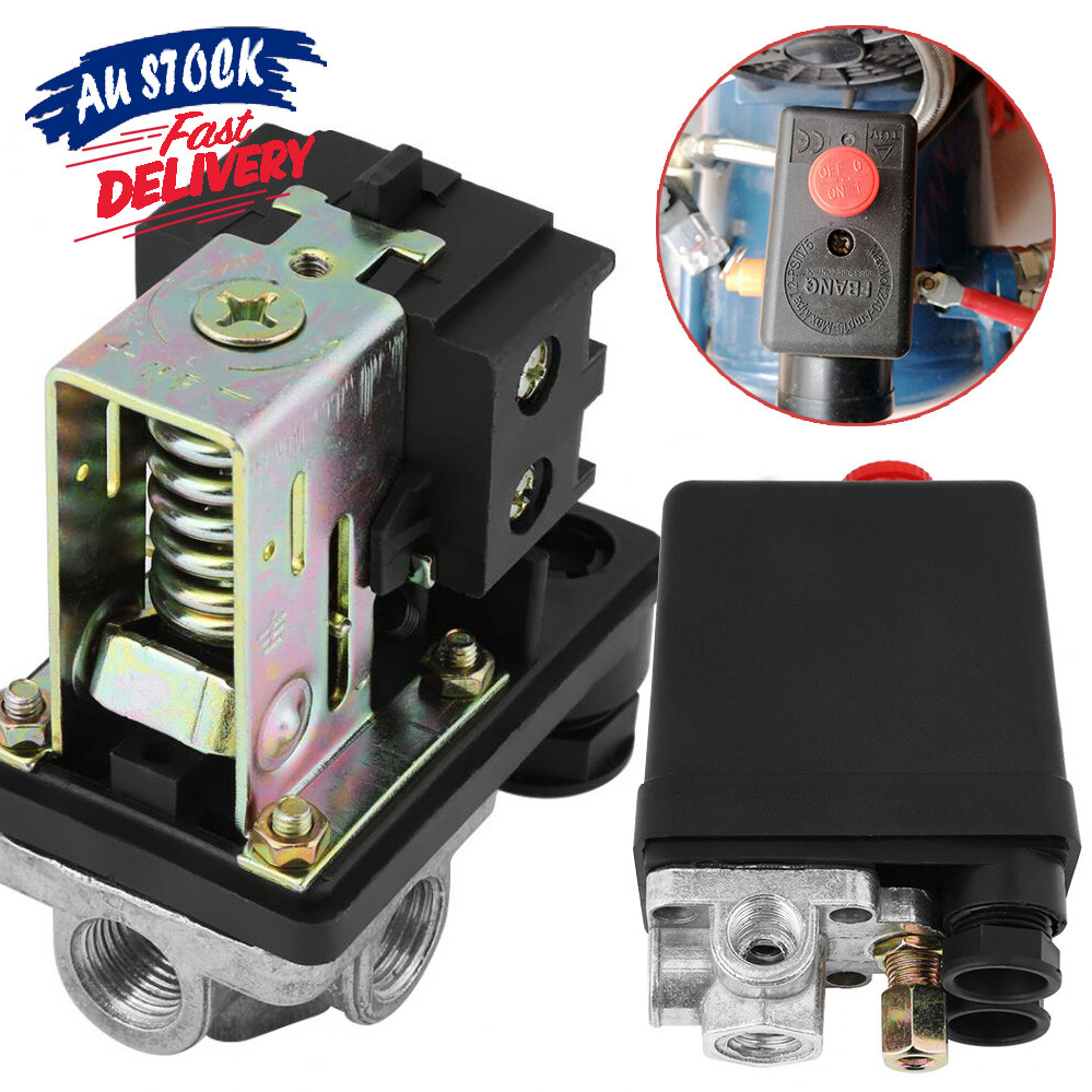 Air Compressor Switch Valve Control Pressure Switch Control Valve 90 ...