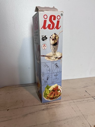 Open Box.- iSi -Vintage 90s Austria Made Coffee Cream Whipper With ...