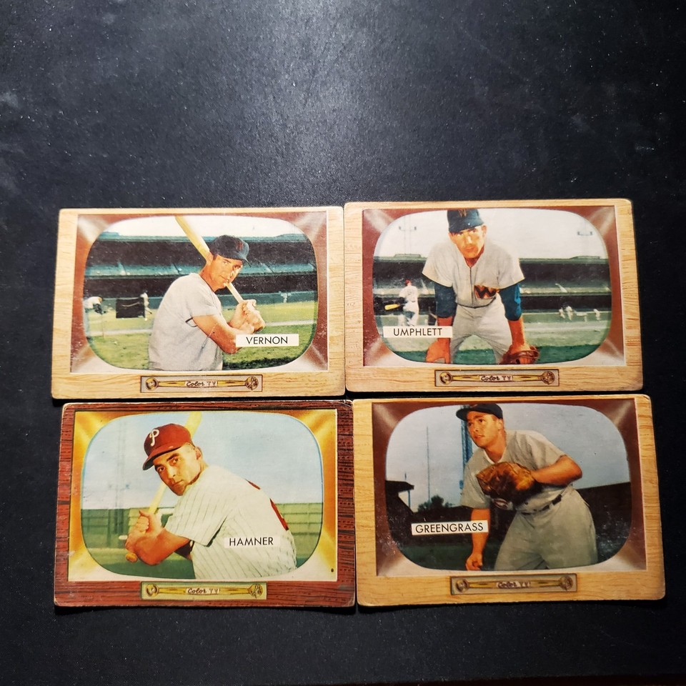 1950'S TOPPS/BOWMAN VINTAGE BASEBALL CARDS LOT(24 CARDS)(TC#2481)(CARDS ...