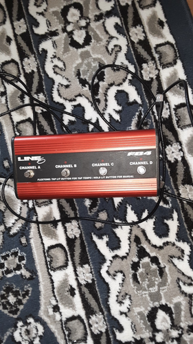 Line 6 FB4 Foot Controller Channel Box (for older) Line 6 Amps w/Cable ...