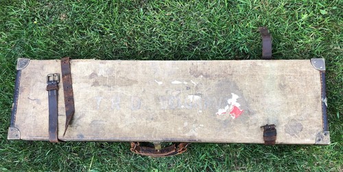 William Evans Gunmakers Pall Mall London SW Shotgun Motor Case Canvas ...