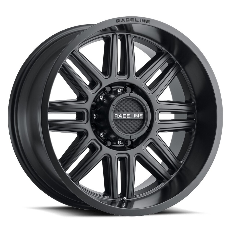 (1) 16x8 +0 Raceline 948B Split 5x139.7 Satin Black Wheel | eBay