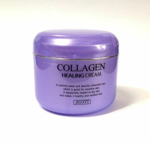 Korea JIGOTT Collagen Healing Cream 100g + Free Gift K Beauty Cosmetics ...