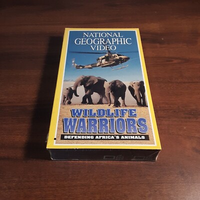 National Geographic Video Wildlife Warriors VHS VCR Tape New / Sealed ...