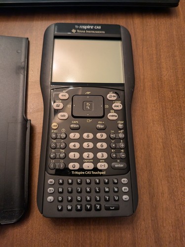 Texas Instruments TI Nspire CAS Graphing Touchpad Calculator Black ...