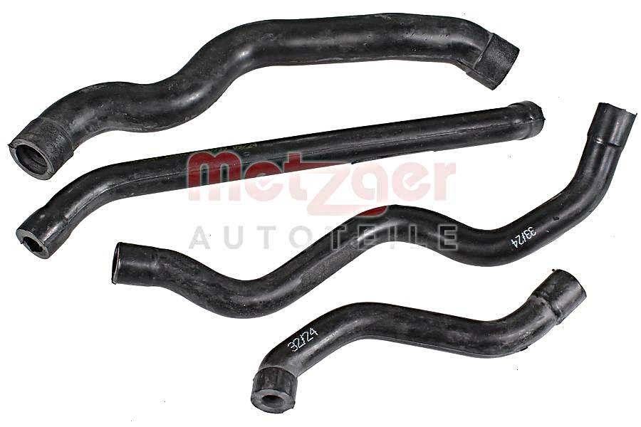 METZGER Crankcase Breather Repair Set For MERCEDES C-Class 96-15 ...