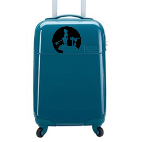 Classic Video Game Kingdomhearts Character Sora Moon Vinyl Decal ...