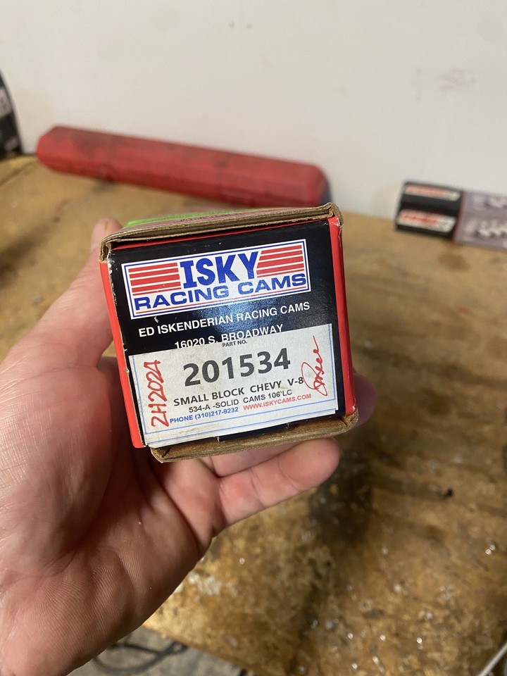 Isky Camshaft 201534; Racing Cam 534/525 282/288 Solid Flat Tappet for ...