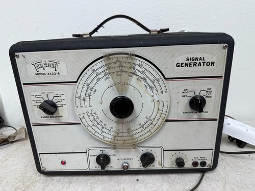 Vintage Triplett Model 3432-A RF Signal Generator Tube Tester | eBay