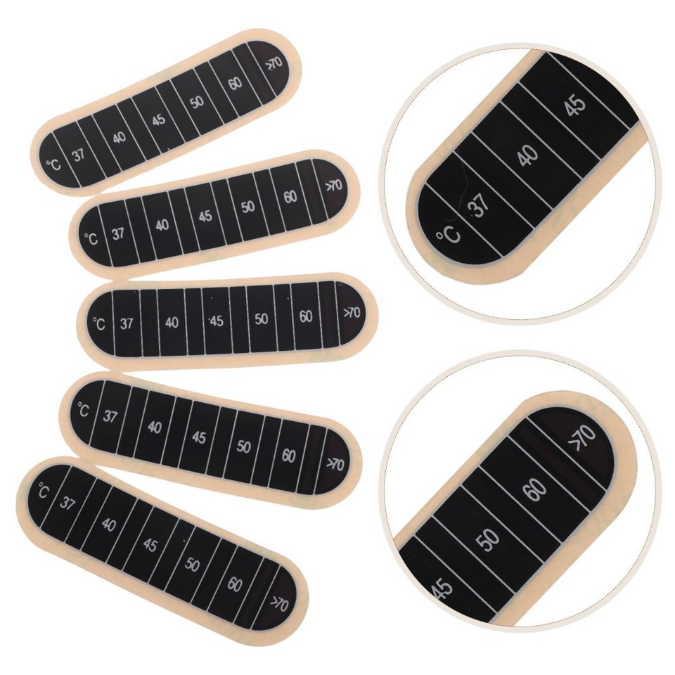 10 Pcs Temperature Measuring Color Changing Sticker Fermentation Strip ...
