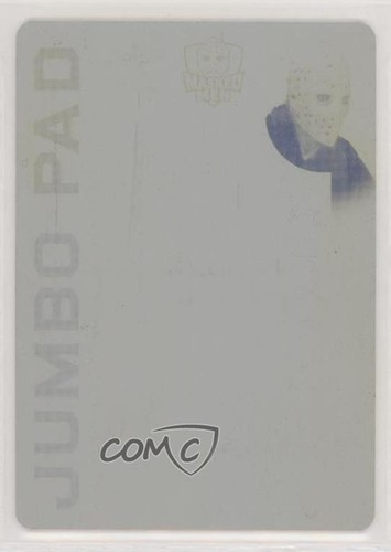 2018 Leaf Masked Men - Jumbo Pad Bernie Parent #JP-01 Printing Plate ...