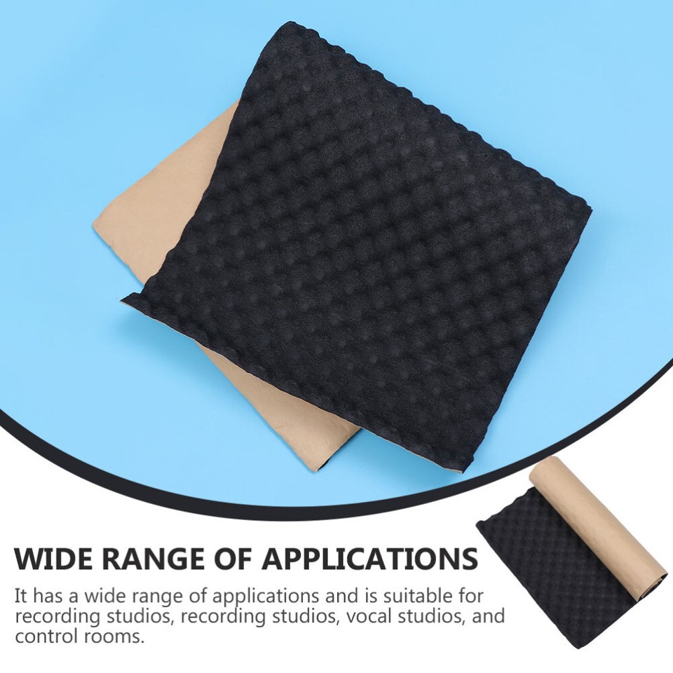 2 Pcs Sound Insulation Cotton Soundproof Pad Sound-absorbing Plate ...