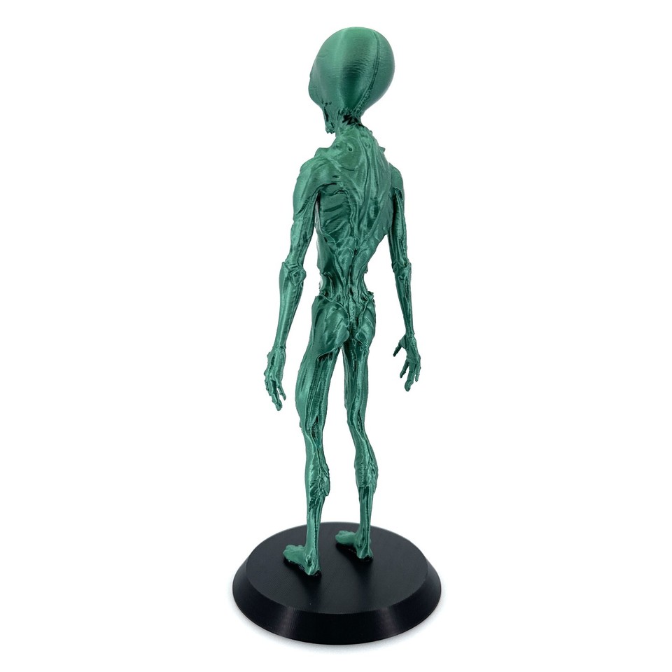 Insectoid Alien Figurine 3D Printed | Mantis Entity Full Body Statue ...