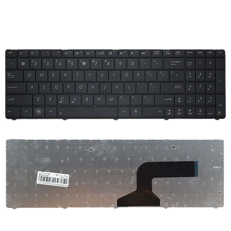 Laptop Keyboard For ASUS N53J N53JN N53JF N53JL B53E B53F B53J B53S ...