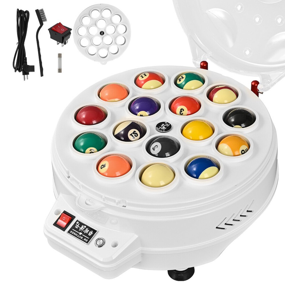 Automatic Pool Ball Cleaner/Snooker Cleaner 16/22 Balls Billiard Ball ...
