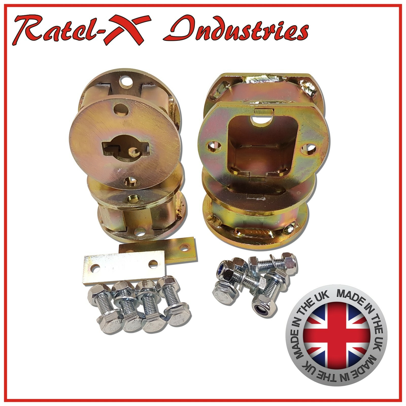 Land Rover Discovery 2 Td5 2 inch lift Blocks Spacer Kit (Rear Airbags ...