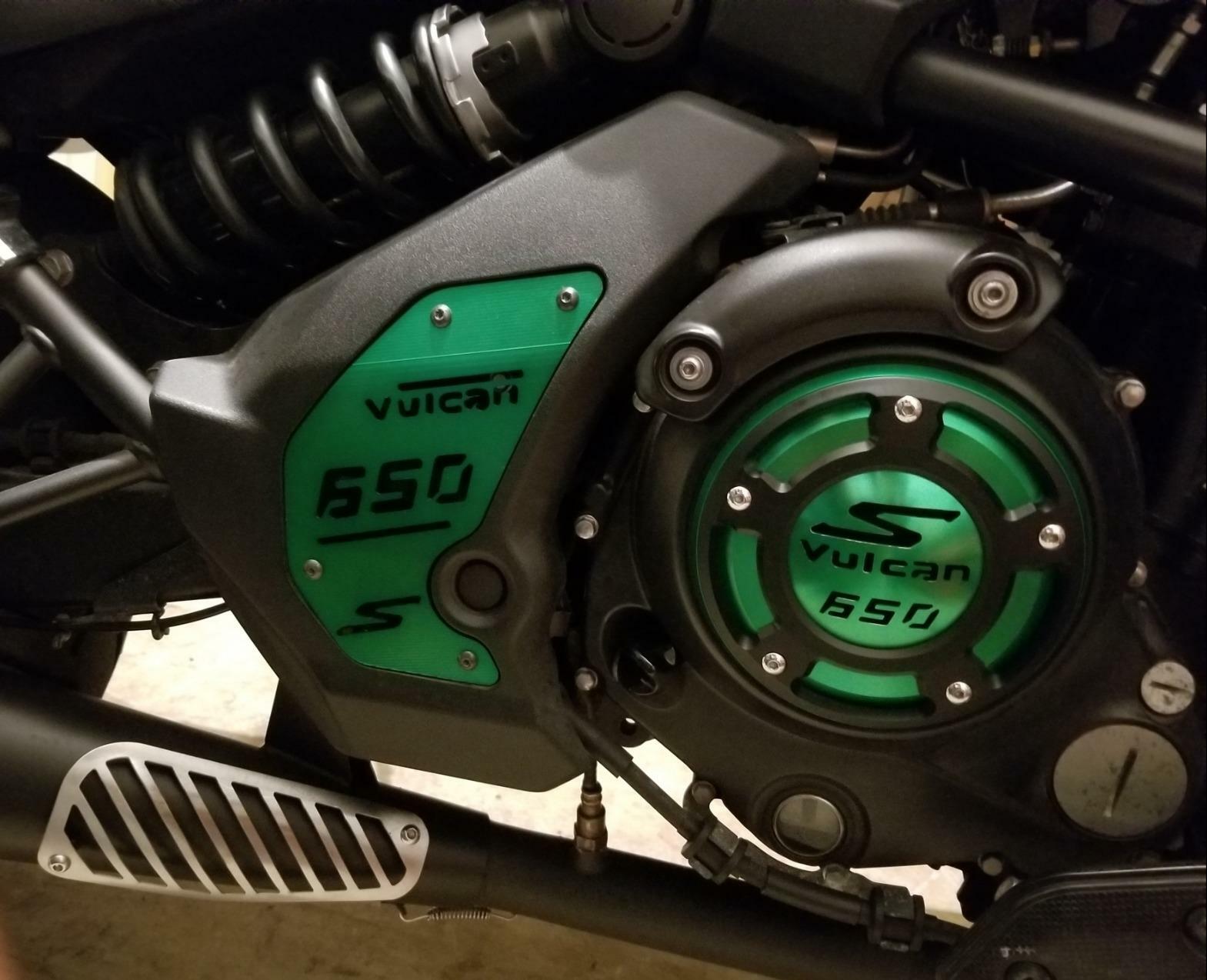 Engine Cover Plate Side Panel For Kawasaki Vulcan S650 EN650 VN650 2015 ...