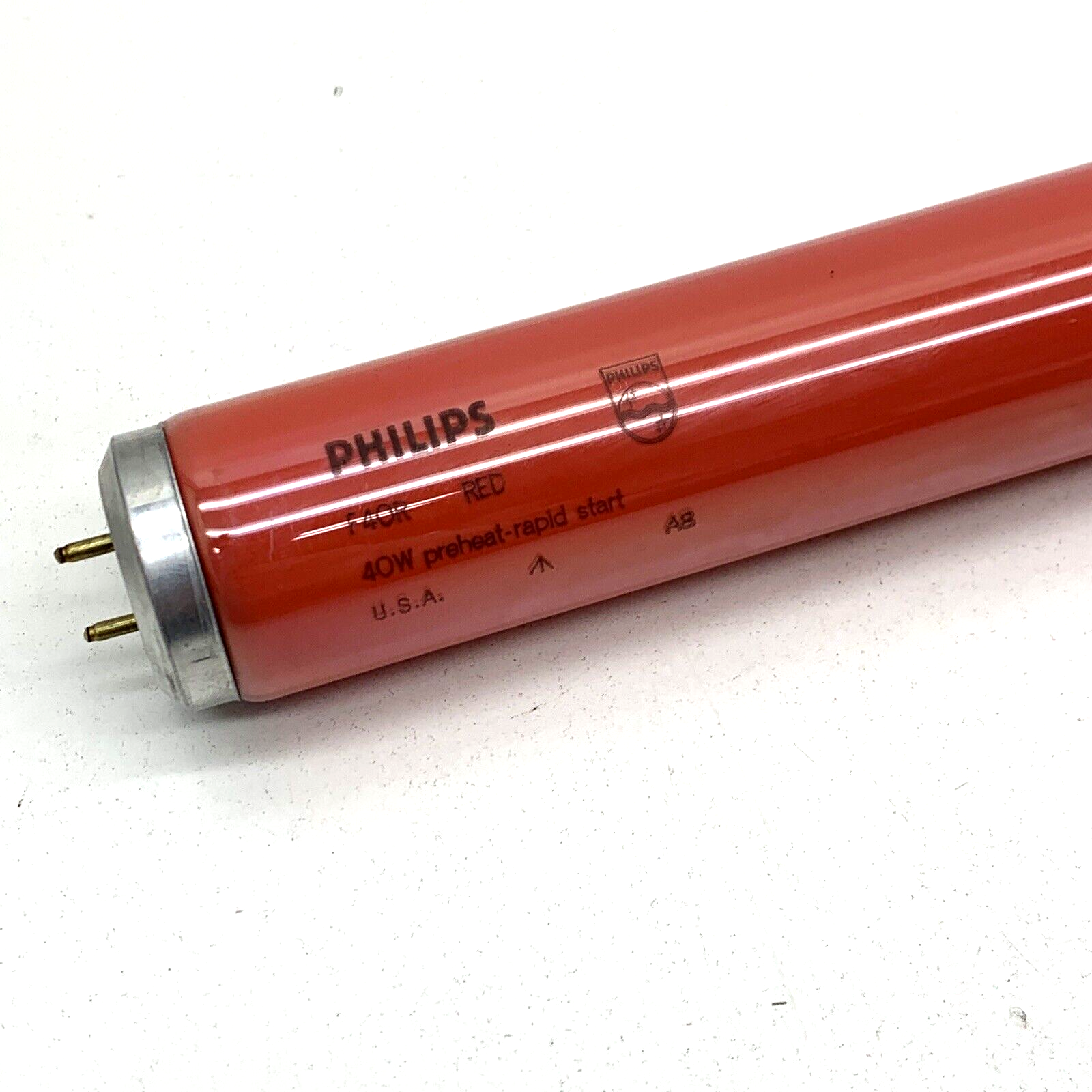 (4-Pack) Philips F40R Red Fluorescent Rapid Start Lamp Light Bulb ...