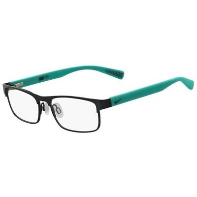 Nike Youth Eyeglasses Aurora Green Metal Rectangular Frame NIKE 5574 ...