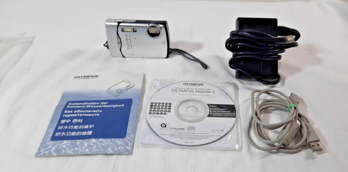 Olympus Stylus 790 SW 7.1MP Digital Camera - Silver Tested & Working | eBay