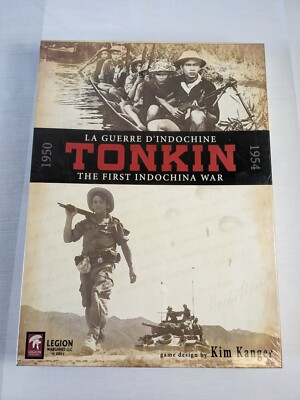 TONKIN Indochina War 2nd Edition War Board Game NEW SEALED Legion ...