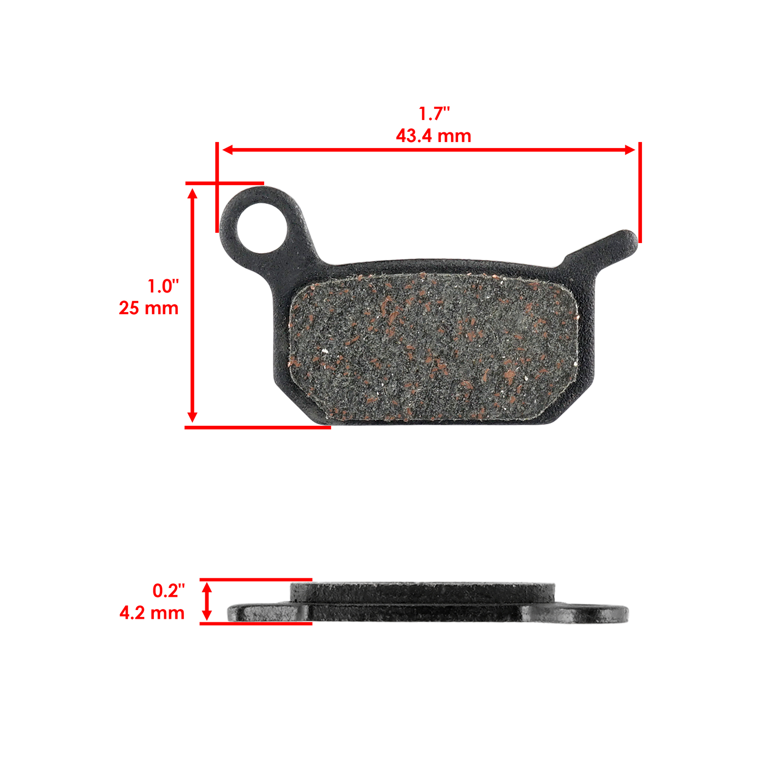 Rear Brake Pads for KTM SX50 Pro Senior LC 50 2004-2013 / Supermoto 50 ...