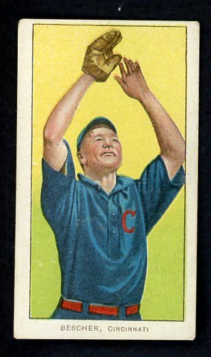 1909-11 T206 T 206 BOB BESCHER REDS VG-EX SET BREAK 511168 (KYCARDS) | eBay