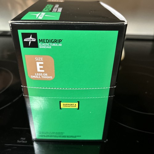 Medline Medigrip Elastic Tubular Bandage Roll Size E 3.5” 8.89cm X 11yd ...